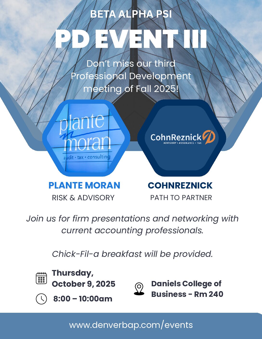 PD Meeting III - Fall - Beta Alpha Psi